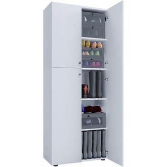 ebuy24 Ebuy24 - xl Holz Gro&szlig;er Schuhschrank Lona 5