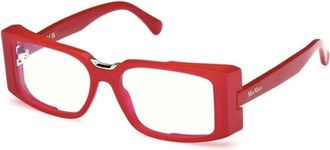 Max Mara Femme, Accessoires, Rouge, Taille: 54 MM Optical Frame