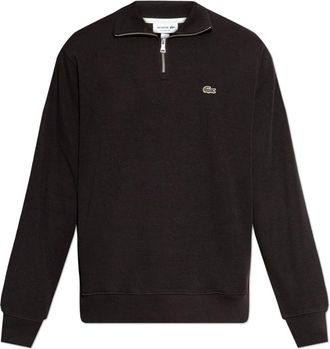 Lacoste Homme, Sweatshirts et sweats &agrave; capuche, Brun, Taille: XL SweaT-shirt avec &Eacute;cusson Logo