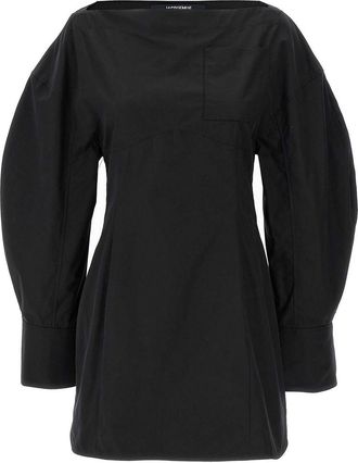 Jacquemus Robe Au Genou - Noir
