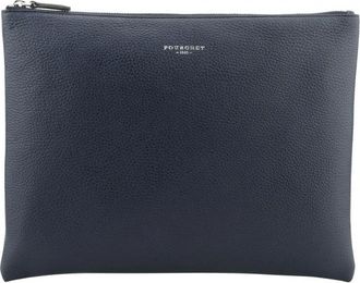 Pourchet Homme, Sacs, Bleu, Taille: ONE Size Corso Large Pouch