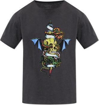 AllSaints Homme, Tops, Noir, Taille: XL T-Chemises