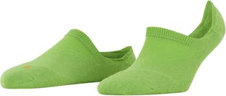 Falke Womens Cool Kick Invisible W IN Soft Breathable Quick Drying No-Show Plain 1 Pair Liner Socks, Green (Green Flash 7236), 4-5