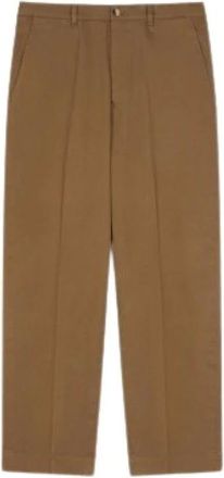 Kenzo Homme, Pantalons, Brun, Taille: W44 Pantalon Chino Court