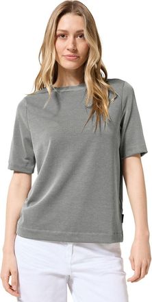 Cecil Damen B323131 T-Shirt, Slate Khaki, XXL