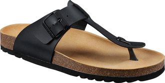 Scholl Herren YVES Sandale, Black, 40 EU