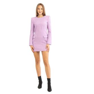 Patrizia Pepe Femme, Robes, Violet, Taille: 40 FR Dazzle Dress