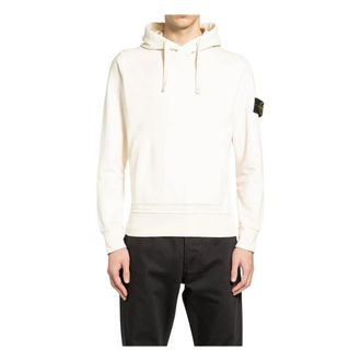 Stone Island Herren, Sweatshirts & Hoodies, Wei&szlig;, MGr&ouml;&szlig;e