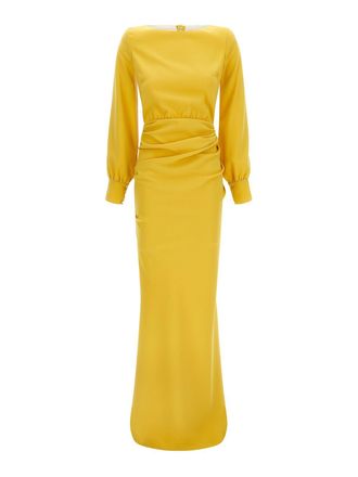 Elisabetta Franchi Robe De Soir&eacute;e - Jaune