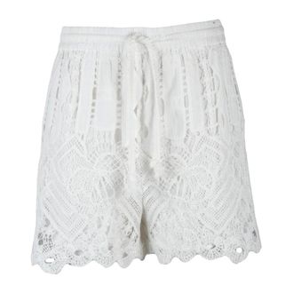 Pinko Pinko, Femme, Shorts, Blanc, Taille: 38 FR Short Shorts
