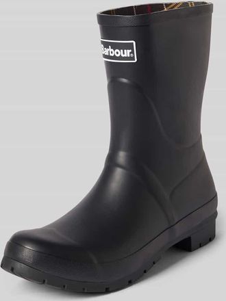 Barbour Stiefel mit Label-Pr&auml;gung Modell Welly