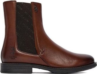 U.S.Polo Association Stiefeletten CEO-INGRID002W/EL1 Braun