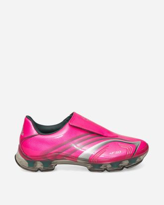 adidas Women s F50 Walkable Sneakers Shock Pink / Bold Green / Silver Metallic