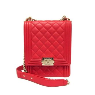 Chanel Pre-owned Cuir sacs-ports-paule - Femme - Pre-owned - Rouge - Taille: ONE Size
