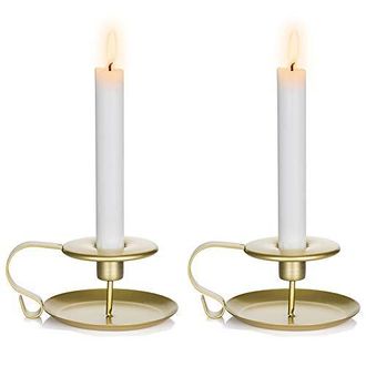 Nuptio Nuptio Bougeoir Conique Bougeoirs en Chandelier, Bougeoirs de Table en Or pour la C&eacute;r&eacute;monie de Mariage, Chandelier pour Halloween D&eacute;coration de Salle 