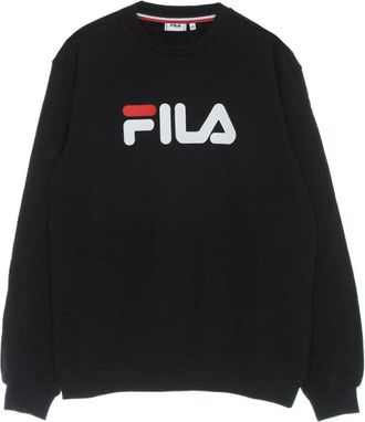 Fila Schwarzer Leichter Rundhals-Sweatshirt - - Sweatshirts & Hoodies - Herren - Schwarzk - XL