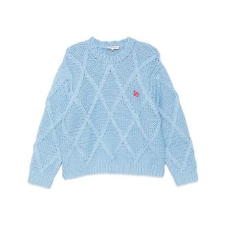 Stine Goya Damen, Strickwaren, Blau, SGr&ouml;&szlig;e