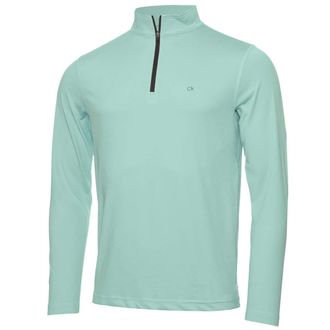 Calvin Klein Golf Herren Harlem 1/4 Zip Pullover - Sage - XXL
