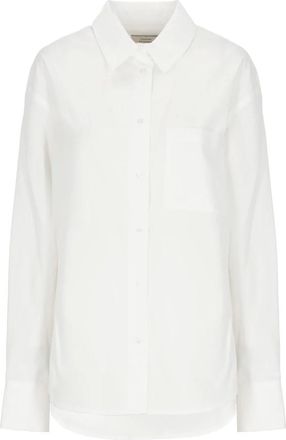 Loulou Studio Femme, Blouses et Chemises, Blanc, Taille: 40 FR Lee Shirt