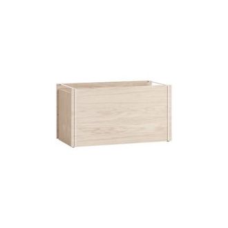 Moebe Coffre Storage Box - Gris - Contreplaqué de chêne