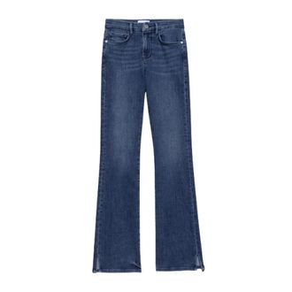 Frame Denim Le Mini Boot Slit Flared Jeans - - Jeans - Damen - Blau - W25