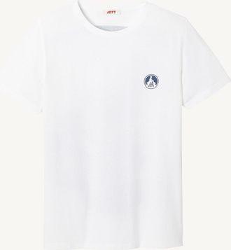 Jott T-shirt mixte en coton biologique Blanc Pietro - Taille 3XL
