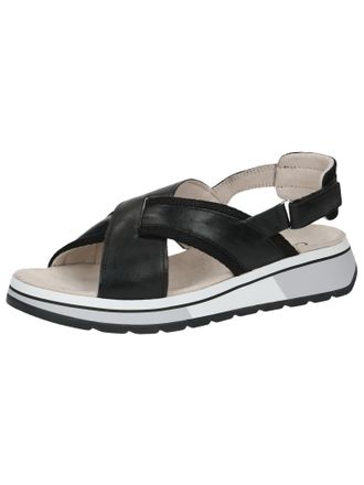 Caprice Caprice Damen 9-9-28704-20 Sandale Flach, Black Comb, 40 EU