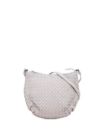 Bottega Veneta sac à bandoulière en cuir Intrecciato (2012-2025) - Violet