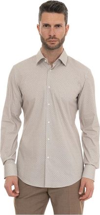HUGO BOSS Homme, Chemises, Beige, Taille: 4XL H-Hank Casual shirt