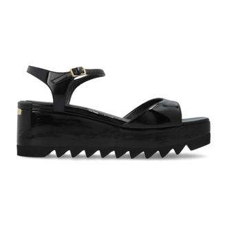 Stella McCartney Elyse Wedge Sandalen - - Shoes - Damen - Schwarzk - 41 EU
