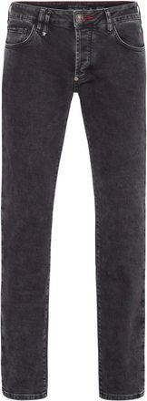 Philipp Plein Herren, Jeans, Schwarzk, W30Gr&ouml;&szlig;e