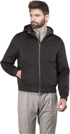 Moorer Homme, Vestes, Brun, Taille: 2XL Blouson Bomber Brigno