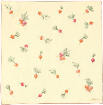 Jacquemus Homme, Accessoires, Jaune, Taille: ONE Size Silk Scarf