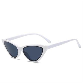 Generic Lunettes De Soleil &Agrave; Petite Monture For Femmes, For Les Vacances, For Lext&eacute;rieur, For La Conduite, For Hommes(White)