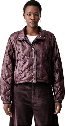 Pinko Pinko, Femme, Vestes, Violet, Taille: 44 FR Veste matelass&eacute;e de transition