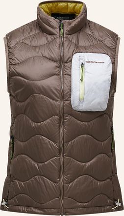 Peak Performance Lightweight-Daunenweste Helium braun