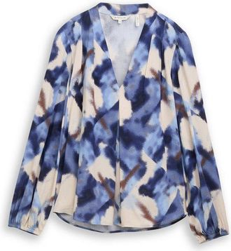 Tom Tailor Langarmbluse Blusen & Shirts Bluse mit Muster