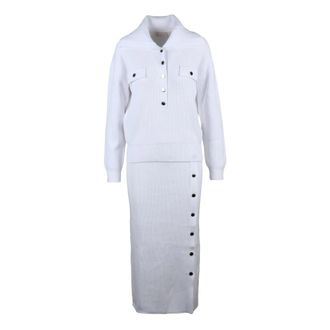 Liu Jo Femme, Robes, Blanc, Taille: 36 FR Completo