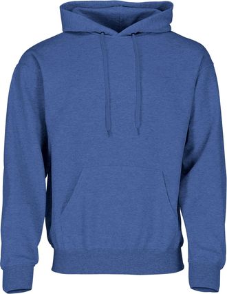 Fruit Of The Loom Classic Kapuzen-Sweat + GRATIS MyShirt Stoffbeutel, Farbe:Retro Royalblau meliert,Gr&ouml;&szlig;e:2XL