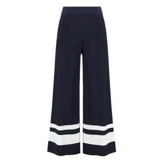 Joseph Ribkoff Femme, Pantalons, Bleu, Taille: 42 FR Cropped Pantalons