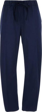 Semicouture Femme, Pantalons, Bleu, Taille: 42 FR Buddy Pants