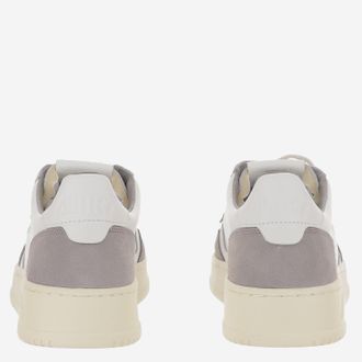 Autry Mens Low-Top Leather Sneakers Grey Trainers