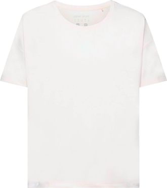 Esprit Damen RCS ts ED Yoga-Shirt, Pastel PINK, S