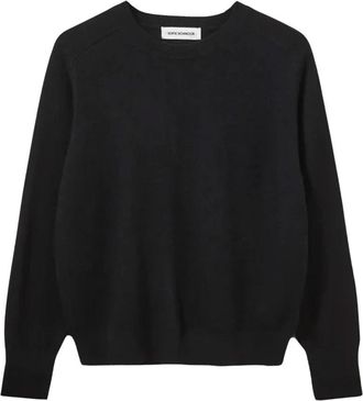 Sofie Schnoor Rundhals-Strickware - - Knitwear - Damen - Schwarzk - XS