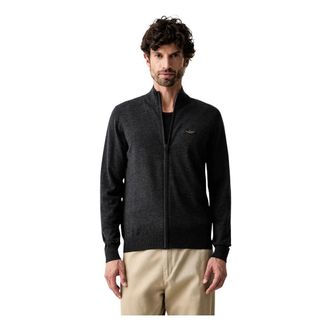 Aeronautica Herren, Strickwaren, Grau, XLGr&ouml;&szlig;e