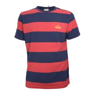 Woolrich Weiches und bequemes gestreiftes T-Shirt - - Tops - Herren - Mehrfarbig - M