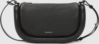 J.W.Anderson Sac The Bumper-12 Cuir Noir