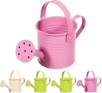 DOITOOL Kinder Gie&szlig;kanne Metall 15Oz Mini Bew&auml;sserungstopf Mit Langer T&uuml;lle F&uuml;r Garten Innen Und Au&szlig;en Pflanzenpflege