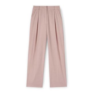 Motivi Palazzo-Hose mit Falten - - Trousers - Damen - Rosa - L