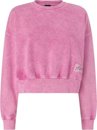 Pinko Pinko, Femme, Sweatshirts et sweats &agrave; capuche, Rose, Taille: 36 FR Lavacourt Maglia